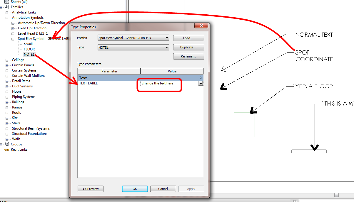 Revit Text Leader With Adjustable Arrowhead Line Weight What Revit Wants