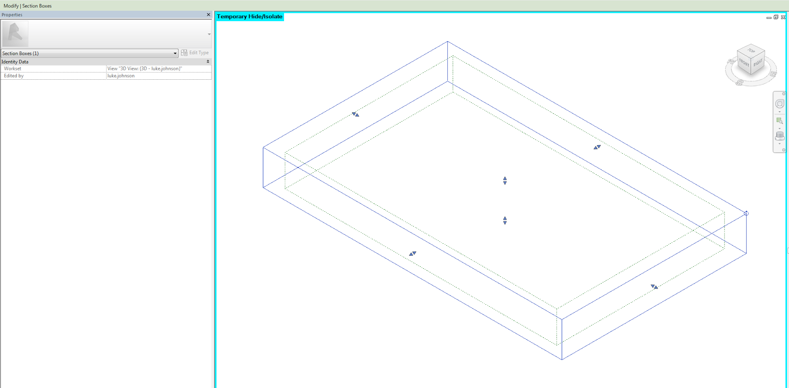 Addin free Method To Set 3D View Section Box To Match Scope Box What