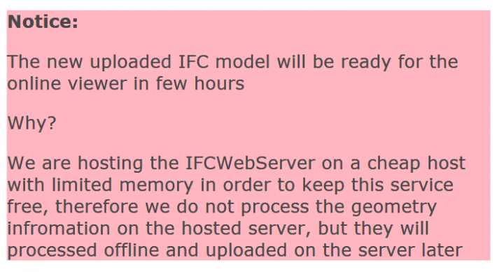 Free IFC Web Server » What Revit Wants