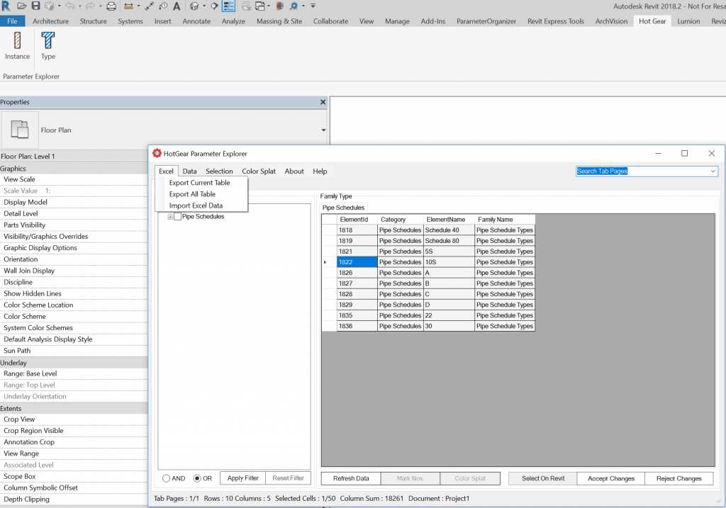 Free Revit Parameter Explorer Addin » What Revit Wants