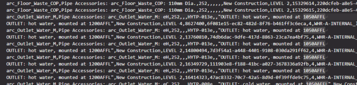 Parsing a CSV with Line Breaks in the Data Fields » What Revit Wants